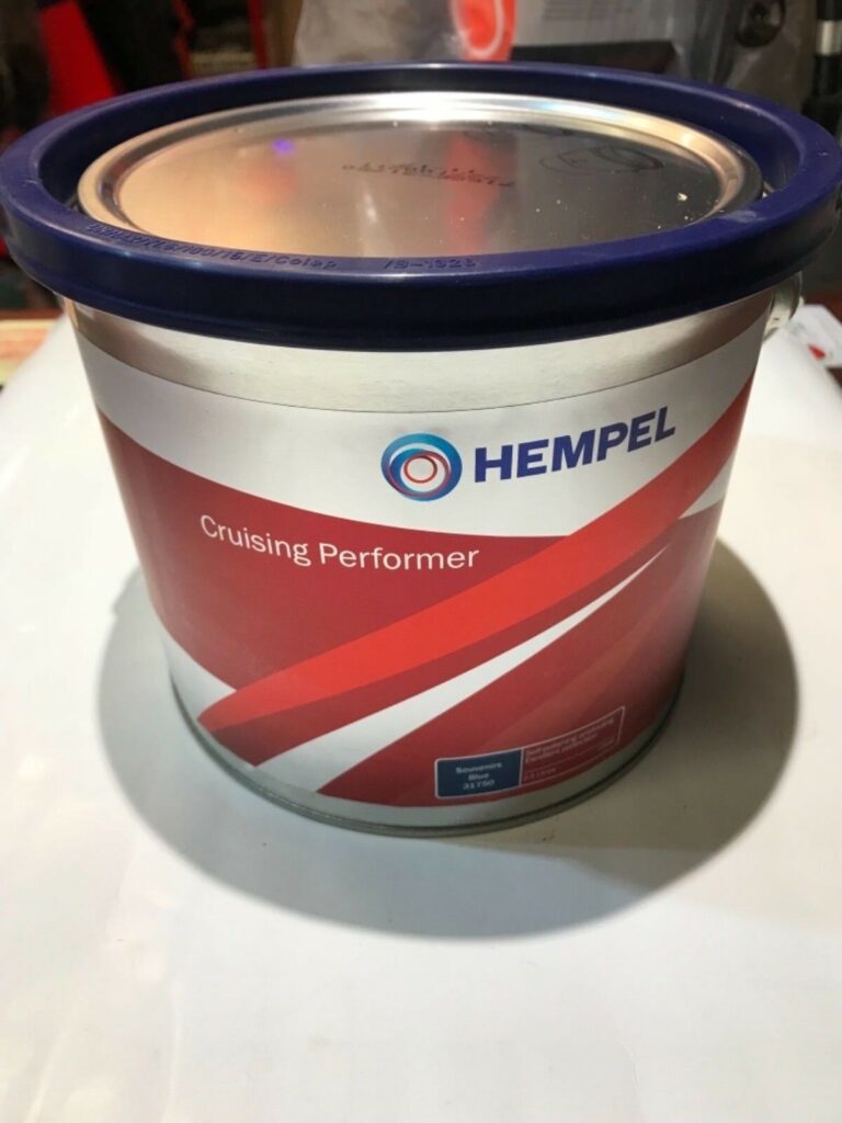 Hempel Cruising Performer Yacht Antifouling souvenirs blue 2.5 LTR ...