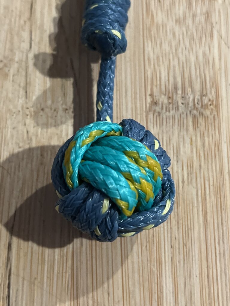 Upcycled monkey fist key ring – Newline Chandlery
